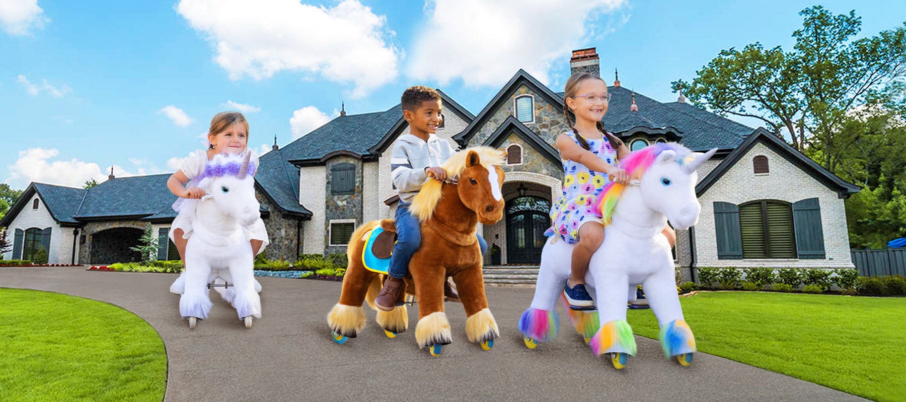 Ride On Horse Toy | PonyCycle® Official Shop | Pony Cycle Unicorn ...