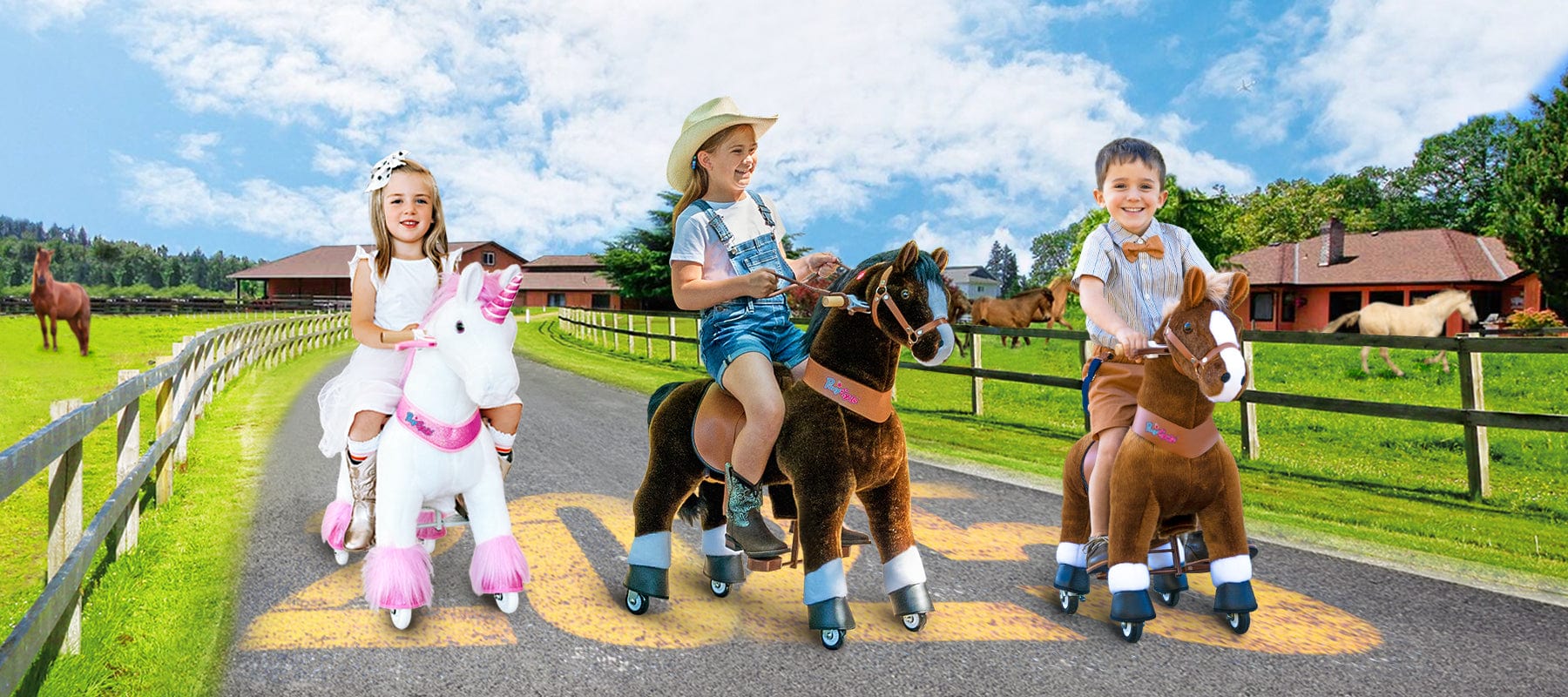 PonyCycle, Rides Like a REAL Pony. Best gift for kids!